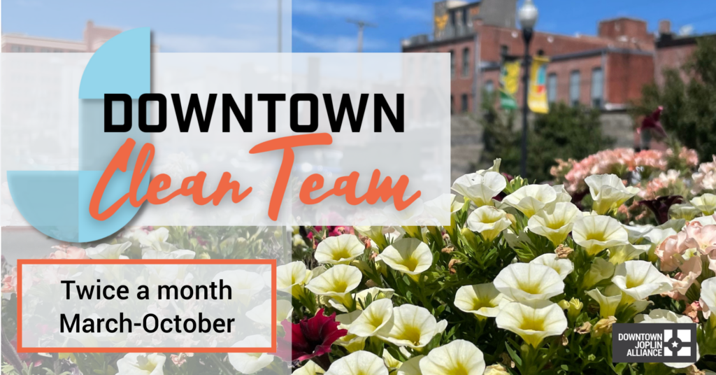 Downtown Clean Team--March 7 – Downtown Joplin Alliance
